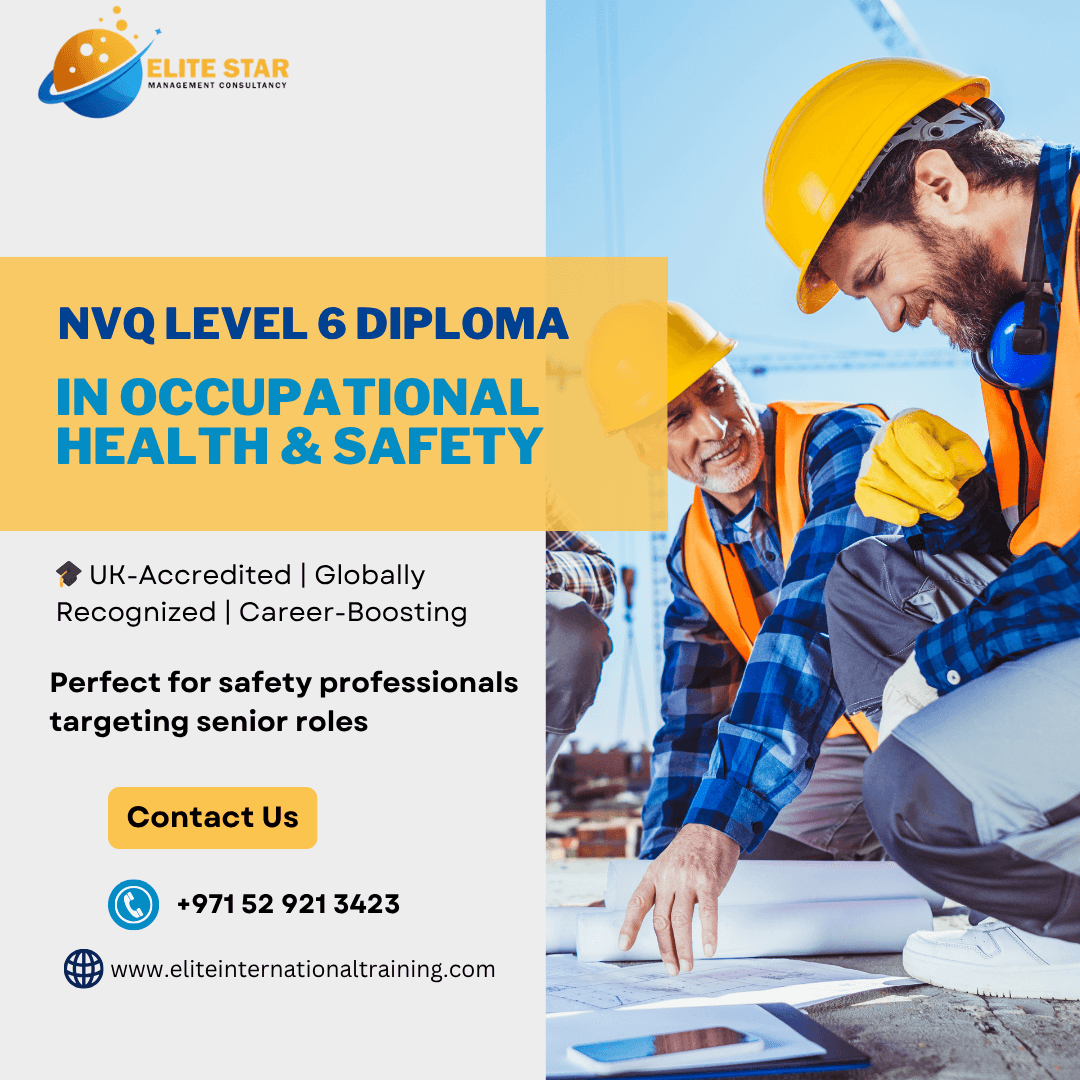 How NVQ Level 6 Can Advance Your Career in Health and Safety