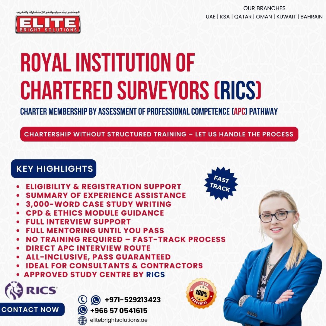 RICS APC Support Service | Fast-Track Your MRICS Chartership